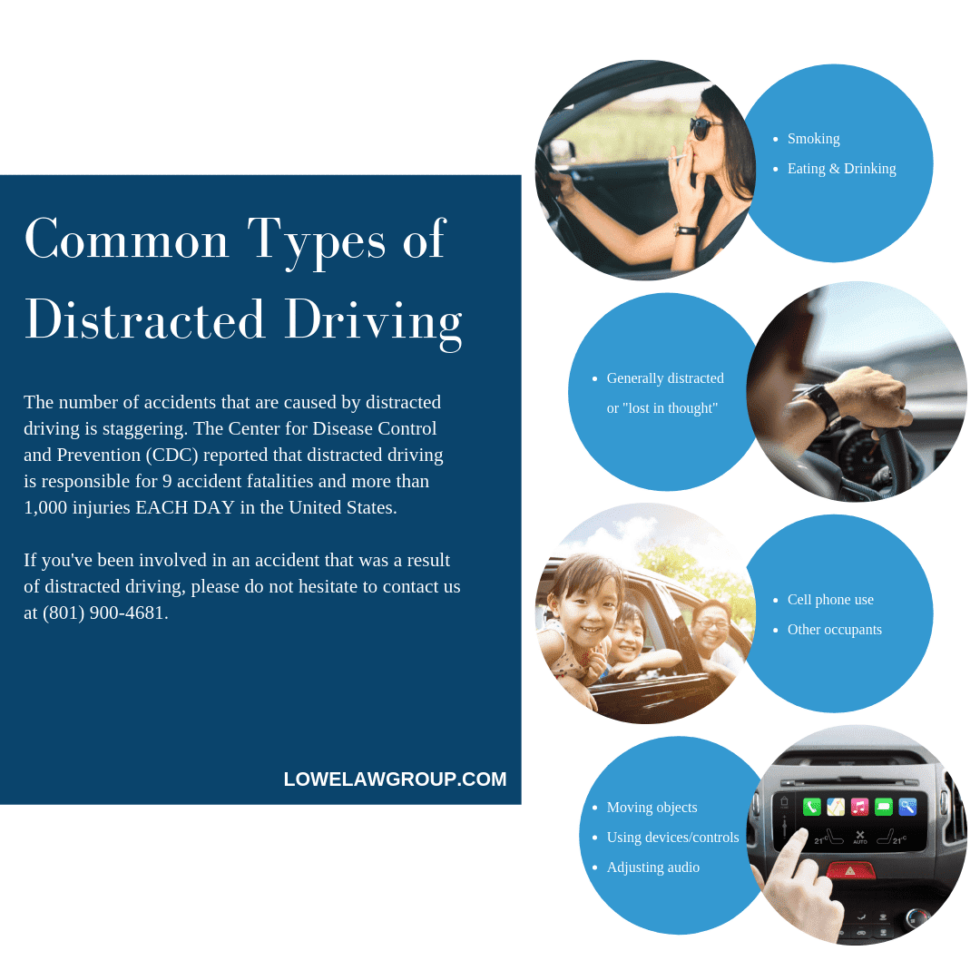 What Is Considered Distracted Driving? | Lowe Law Group